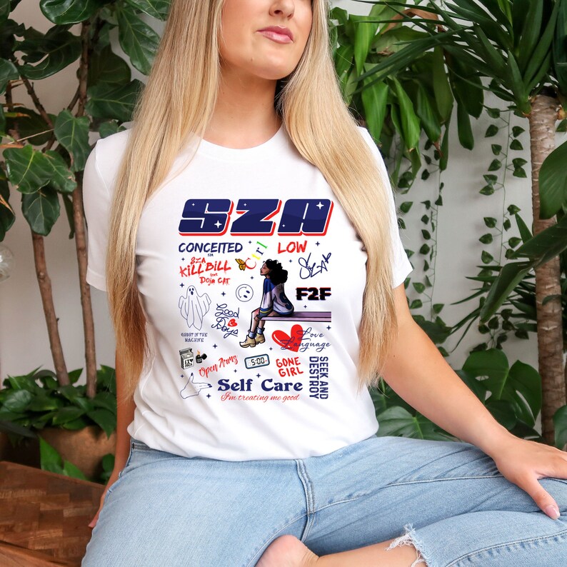 SZA SOS Tour Album Graphic Shirt, SZA Album Playlist Shirt, Kill Bill T ...