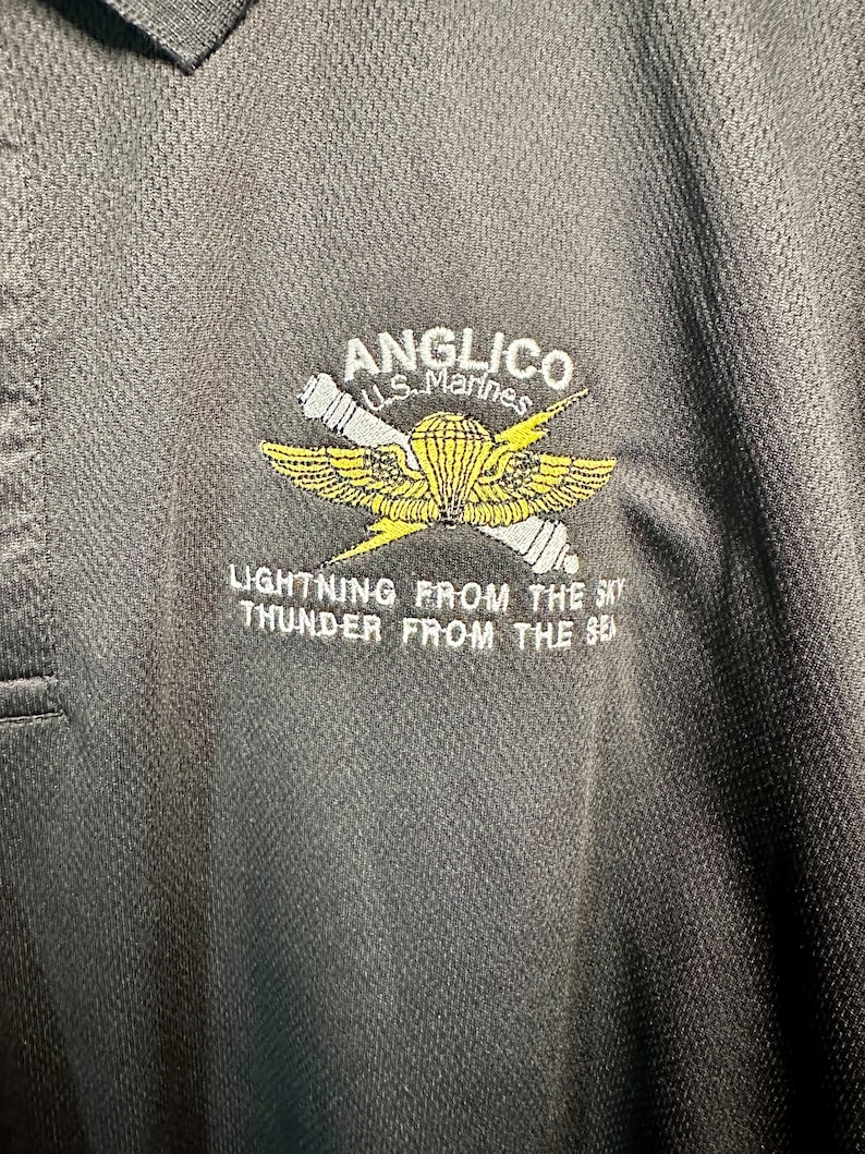 USMC ANGLICO Polo Shirt drifit - Etsy
