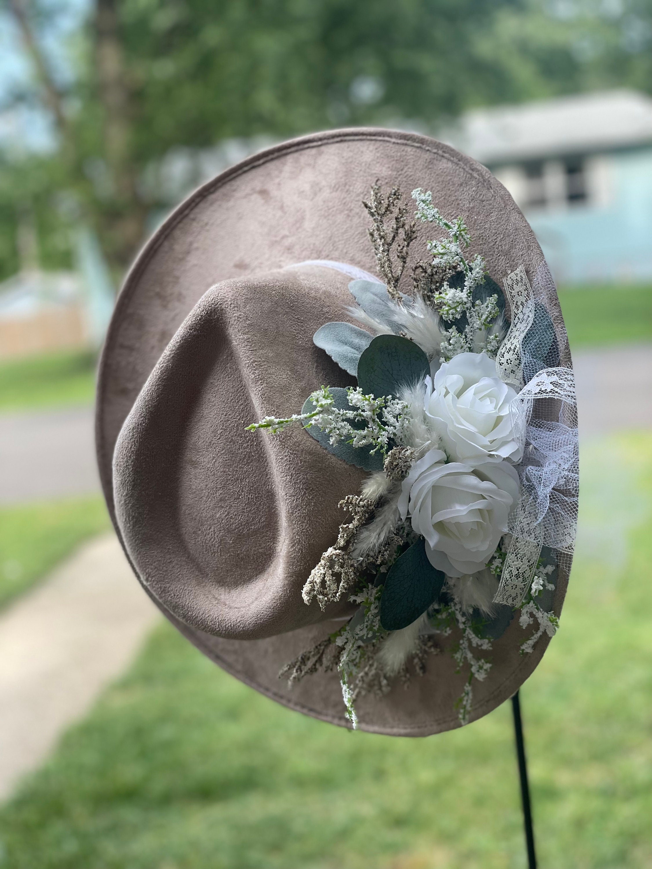 READY TO SHIP Bridal Hat - Etsy