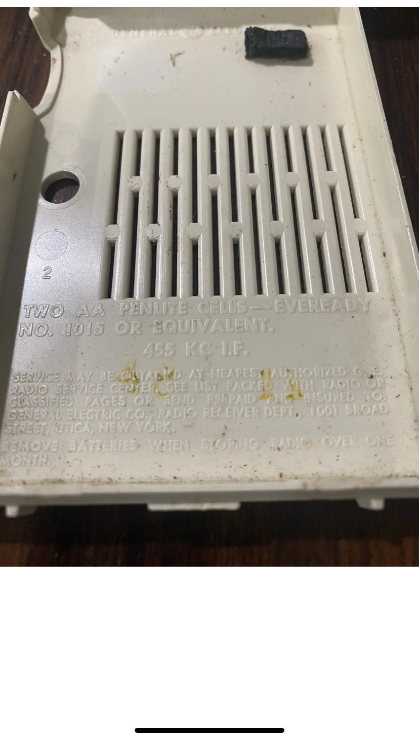 Vintage- General Electric 8 Transistor Radio- Works Great - Etsy