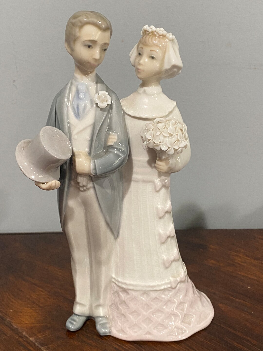 Lladro Retired Bride and Groom MINT Condition - Etsy