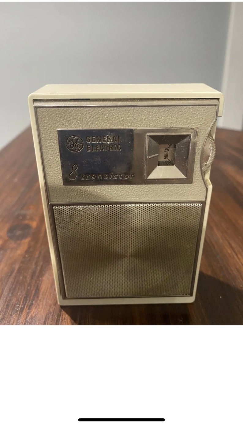 Vintage- General Electric 8 Transistor Radio- Works Great - Etsy