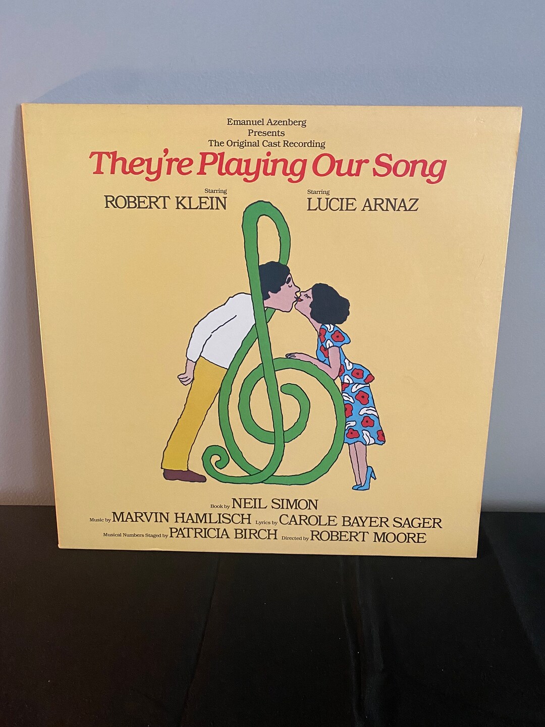 Vinyl Album Theyre Playing Our Song Original Cast Recording NBLP 7141 ...