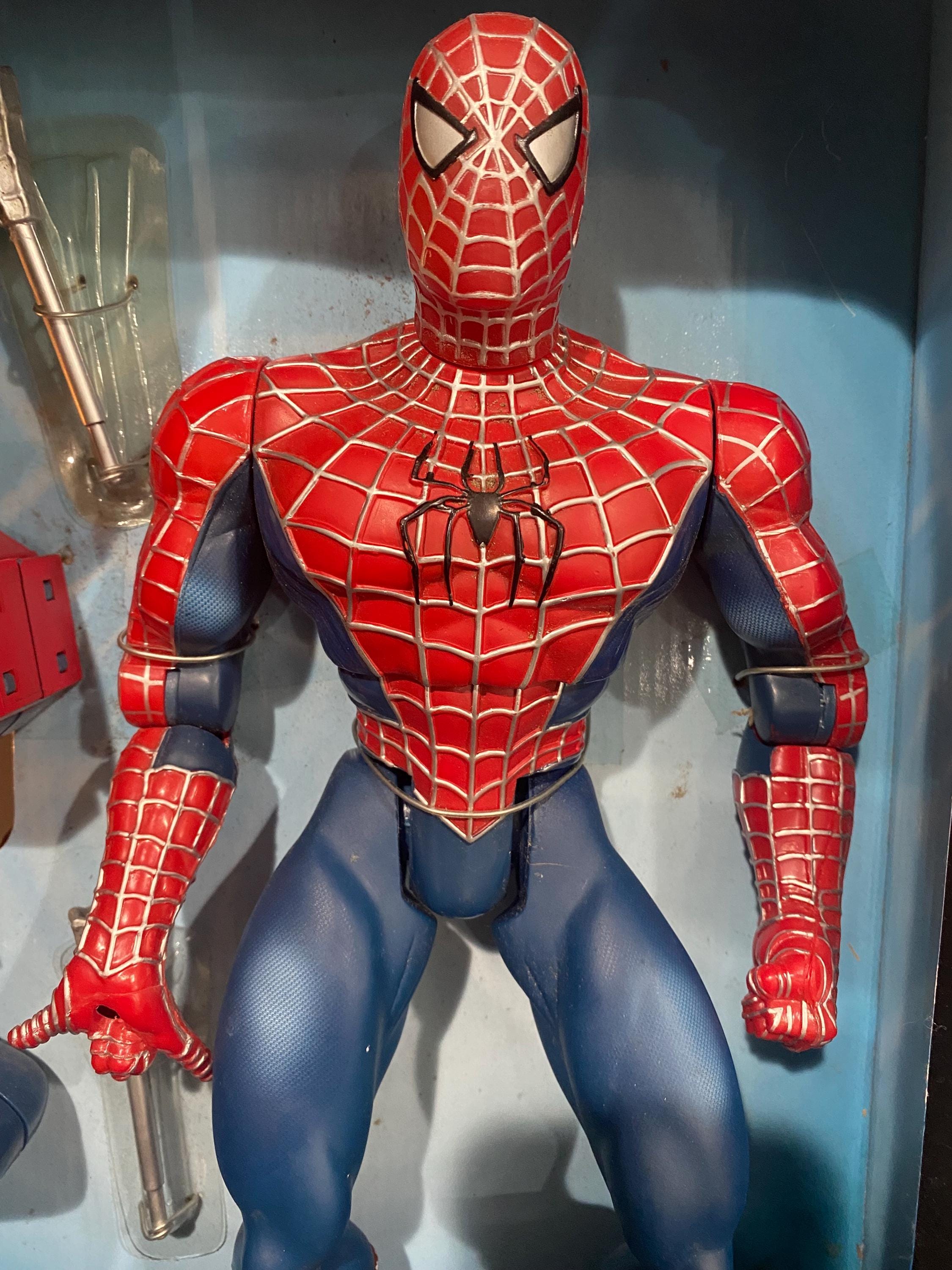 Vintage Official Movie Merchandise- Battle Action Spider- Man New in ...