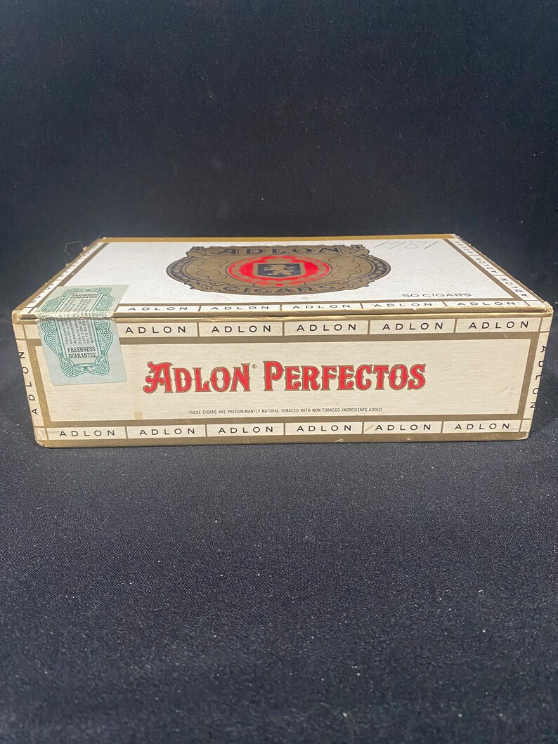 Vintage Adlon Perfectos Cigar Box - Etsy