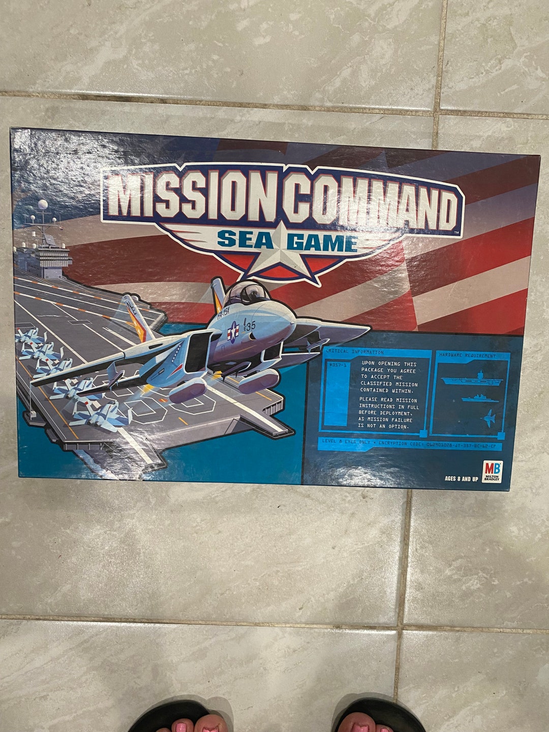 Mission Command Sea Game by Milton Bradley 2003 Complete - Etsy