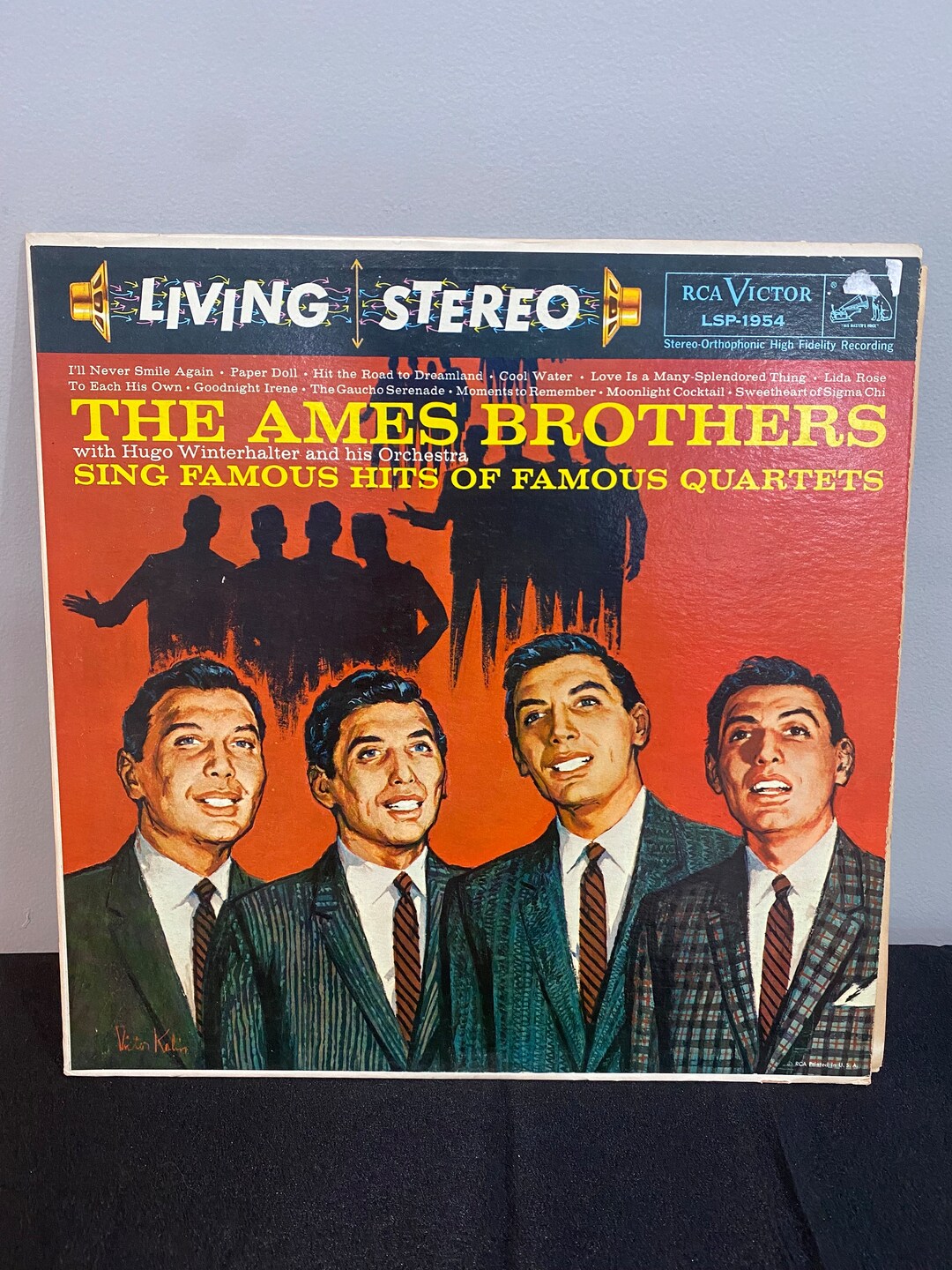 Vinyl Album the Ames Brothers Sings Hits of Famous Quartets LSP 1954 - Etsy