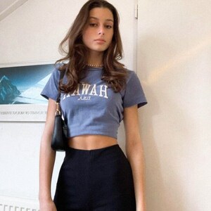 Hawaii Crop Top Y2k Summer - Etsy