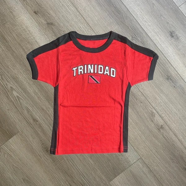 Vintage Trinidad Jersey Top Y2k Summer - Etsy Canada