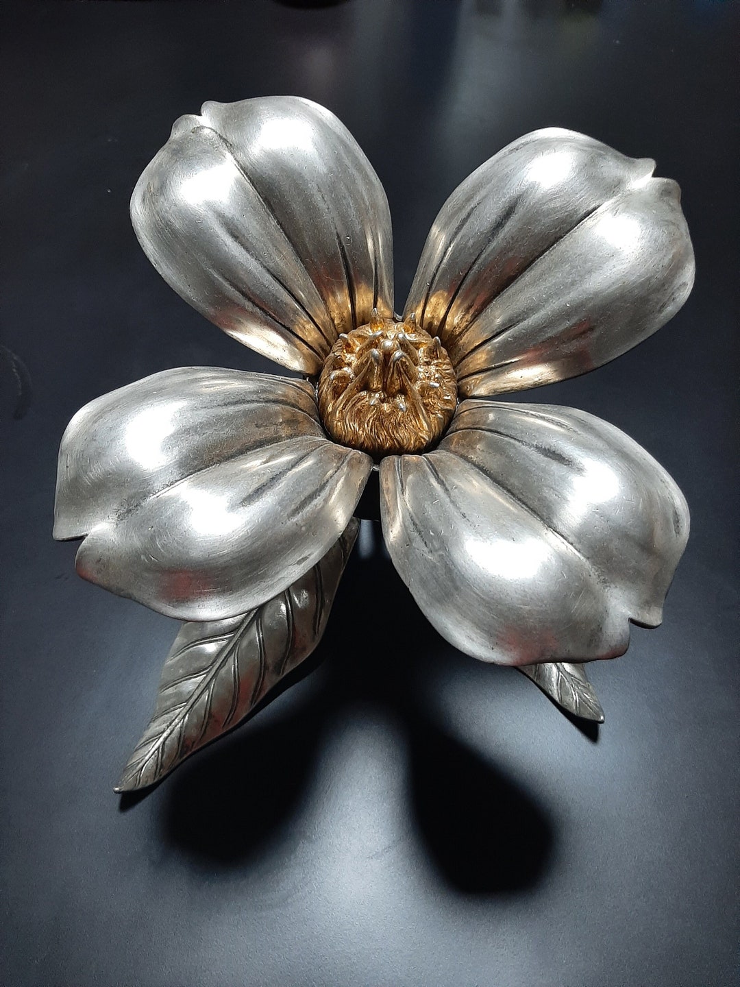 Metal Flower Ashtray Vintage Flower Ashtray Antique Ashtray - Etsy