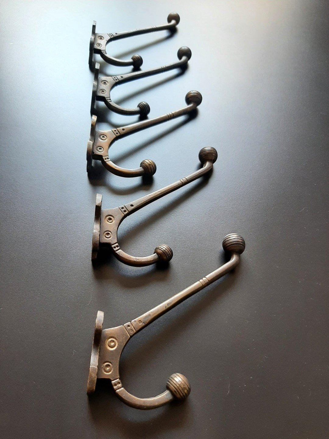 Hooks Art Deco, Antique Hooks, Vintage Hooks, Metal Hooks, Bronze Hooks ...