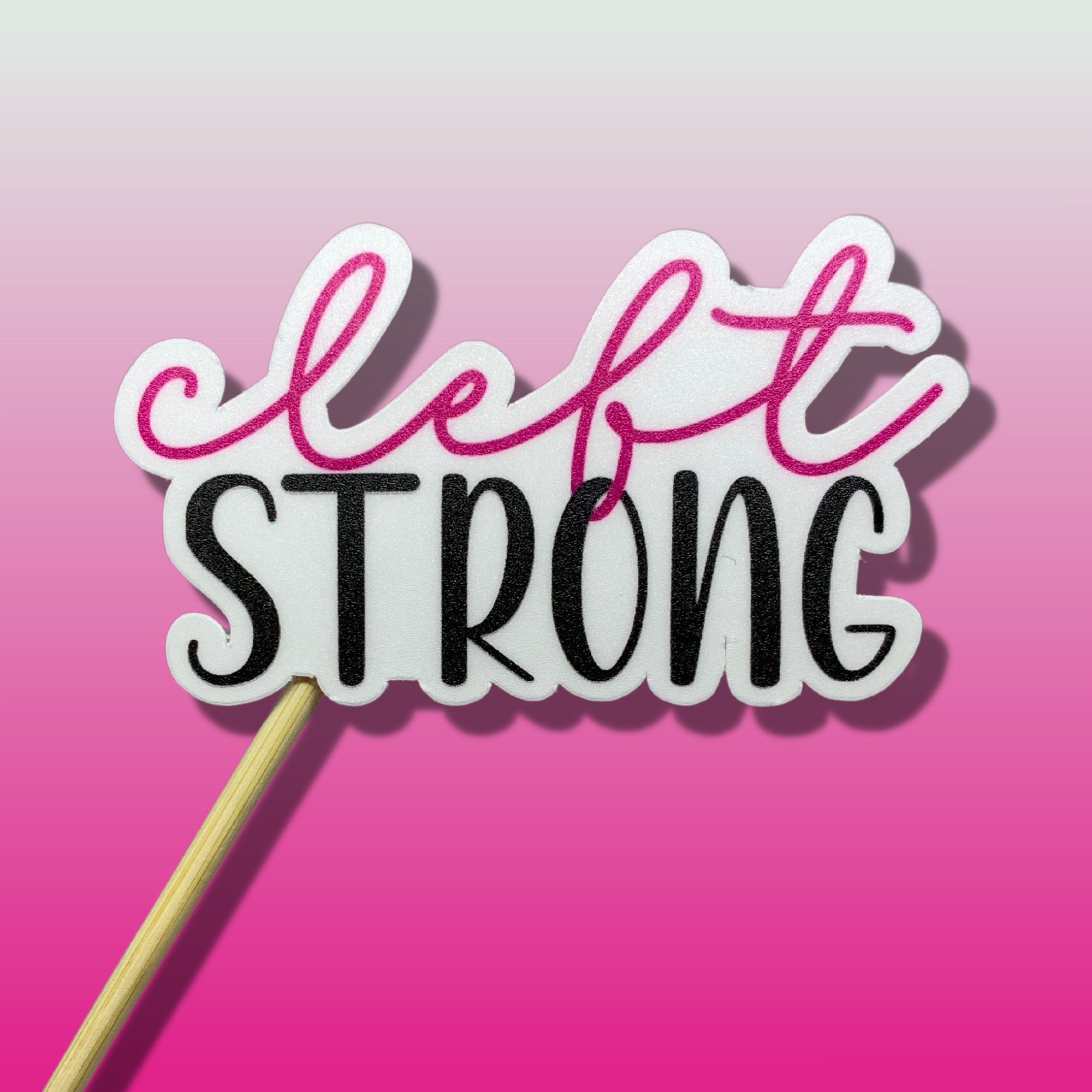 Cleft Strong Water Bottle Sticker Cleft Strong Sticker Cleft - Etsy