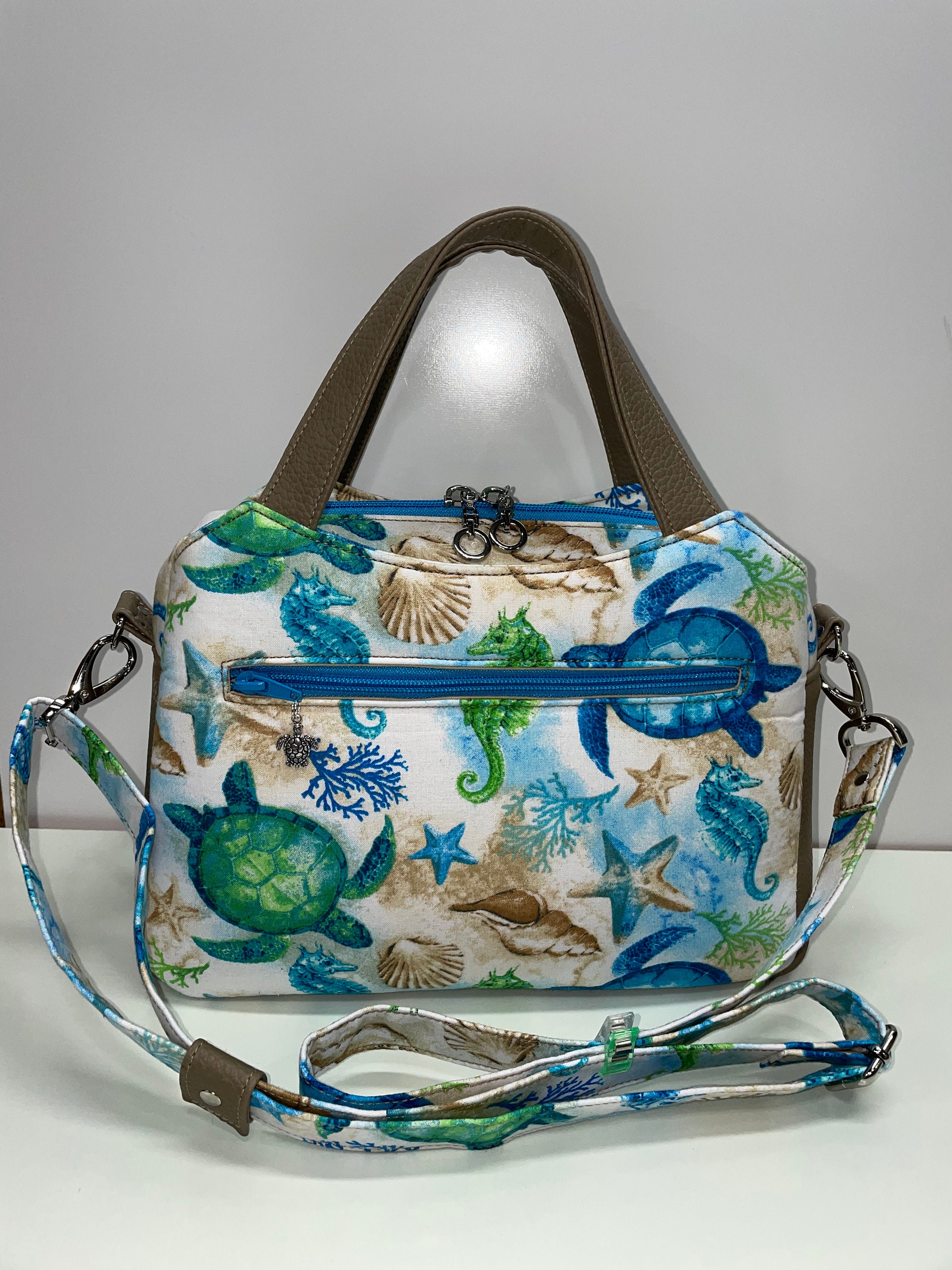 Multi Compartment Handmade Sea Turtles and Friends on the Beach-summer ...