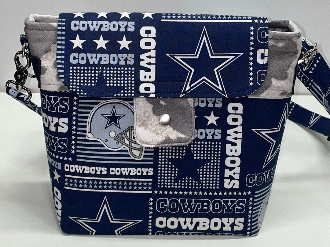 Dallas Cowboys Handmade by Us Crossbody Purse ONE OF A KIND Faux ...