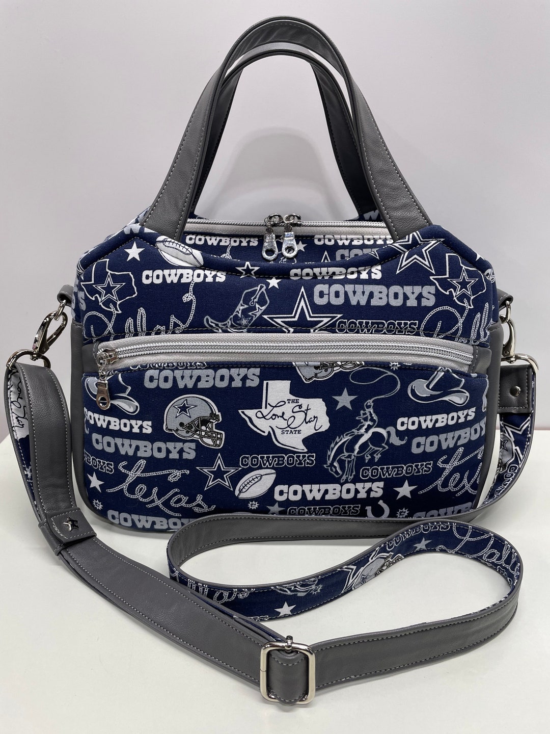 Dallas Cowboys Handmade Multi Compartment Purse Texas Edition Top ...