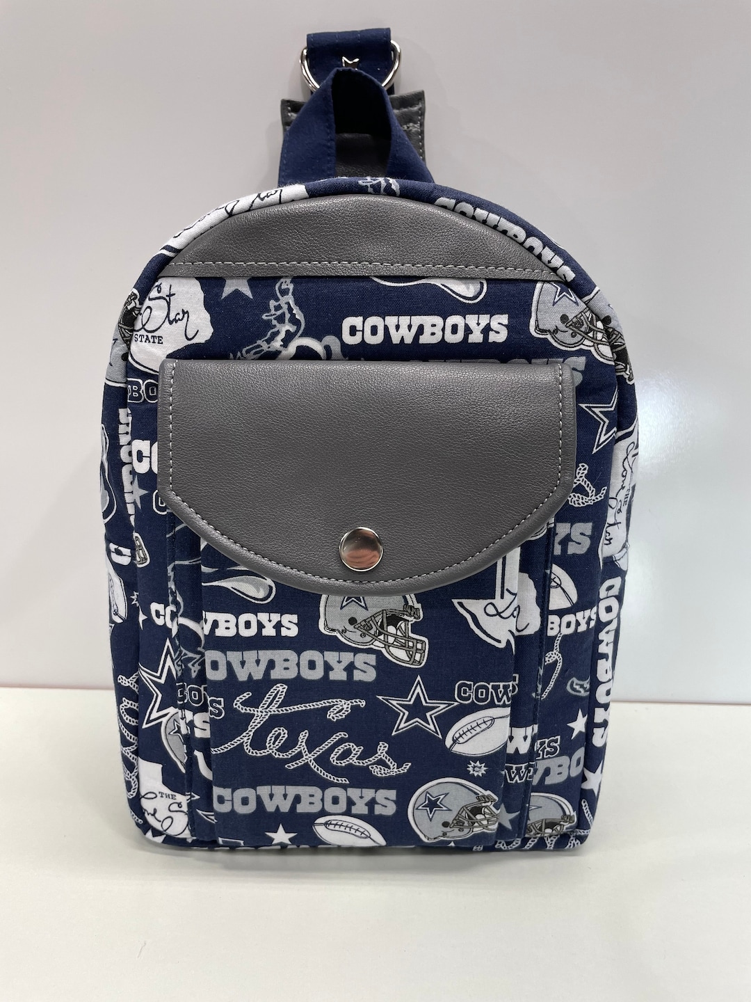 Dallas Cowboys Sling Bag: Handmade Cotton Shoulder Purse - Etsy