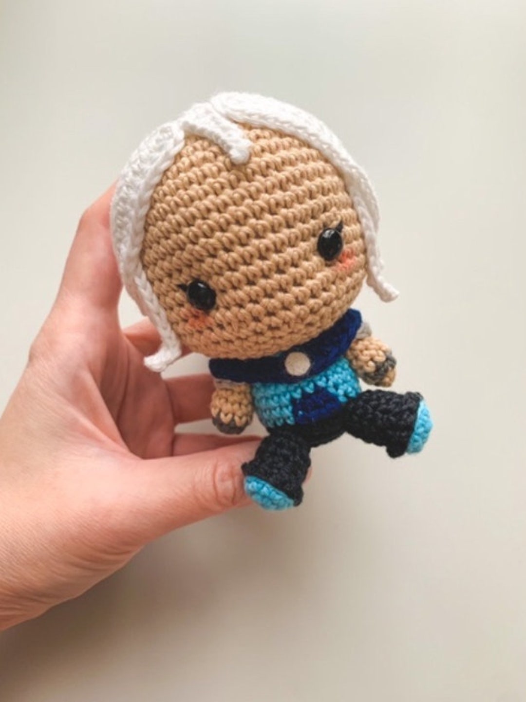 Valorant Jett Doll, Valorant Character, Valorant Jett Crochet Amigurumi ...