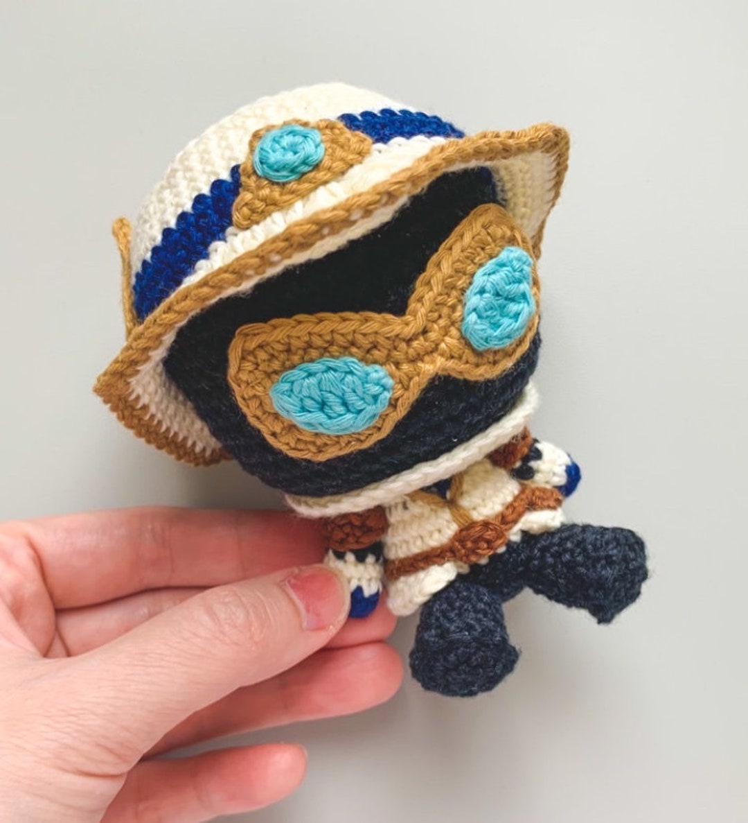 Valorant Cypher, Valorant Cypher Amigurumi Doll, Valorant Gift ...