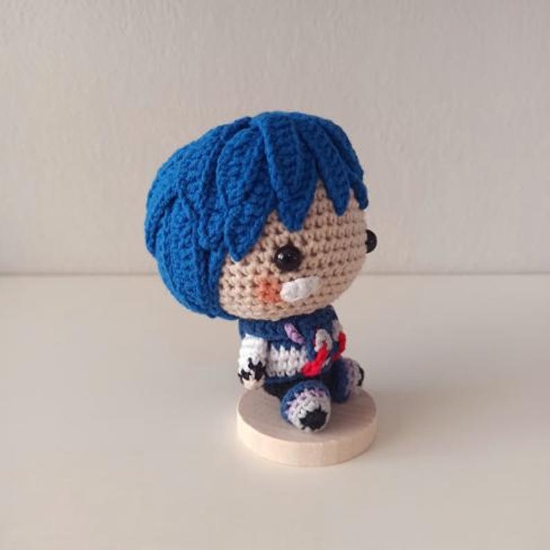Valorant Iso Crochet Plush, Iso Agent, Valorant Agent, Valorant Gift ...