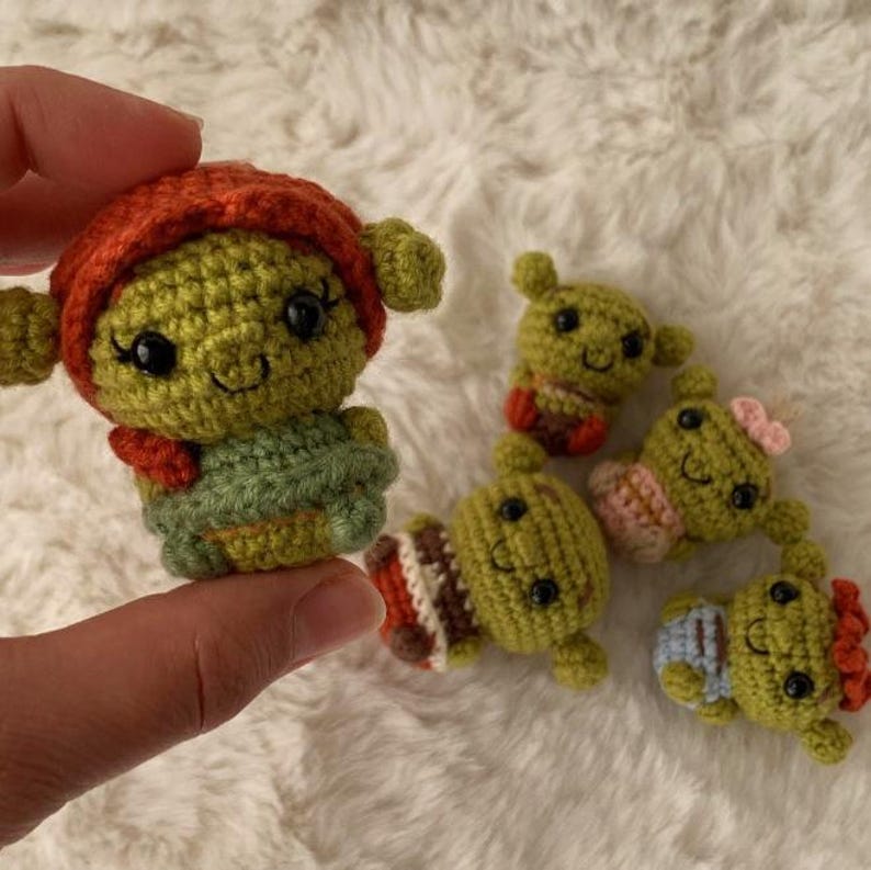 Shrek and Fiona Crochet Plush, Green Ogre, Fergus, Farkle, Felicia ...