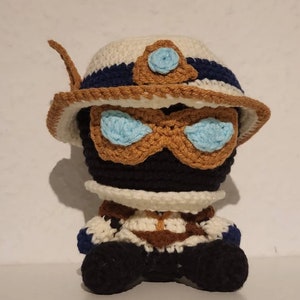 Valorant Cypher, Valorant Cypher Amigurumi Doll, Valorant Gift ...