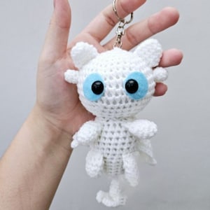 Toothless Dragon Crochet Plush, How to Train Your Dragon, Night Fury ...