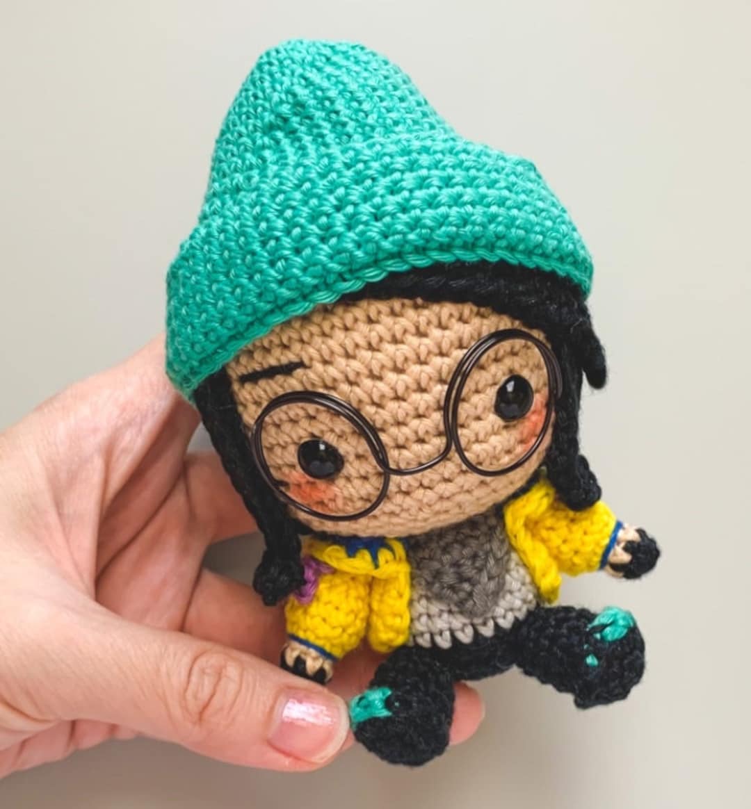 Valorant Killjoy,valorant Gift, Valorant Killjoy Amigurumi Doll ...