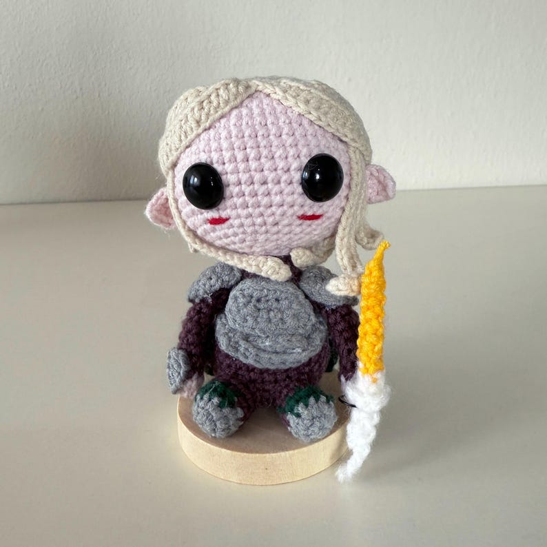 Baldurs Gate Crochet Plush, Karlach, Shadowheart, Astarion, Halsin, Lae ...