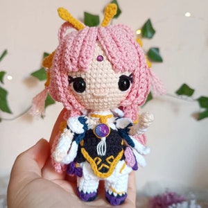 Genshin Impact Crochet Plush, Arlecchino, Columbina, Furina, Navia ...