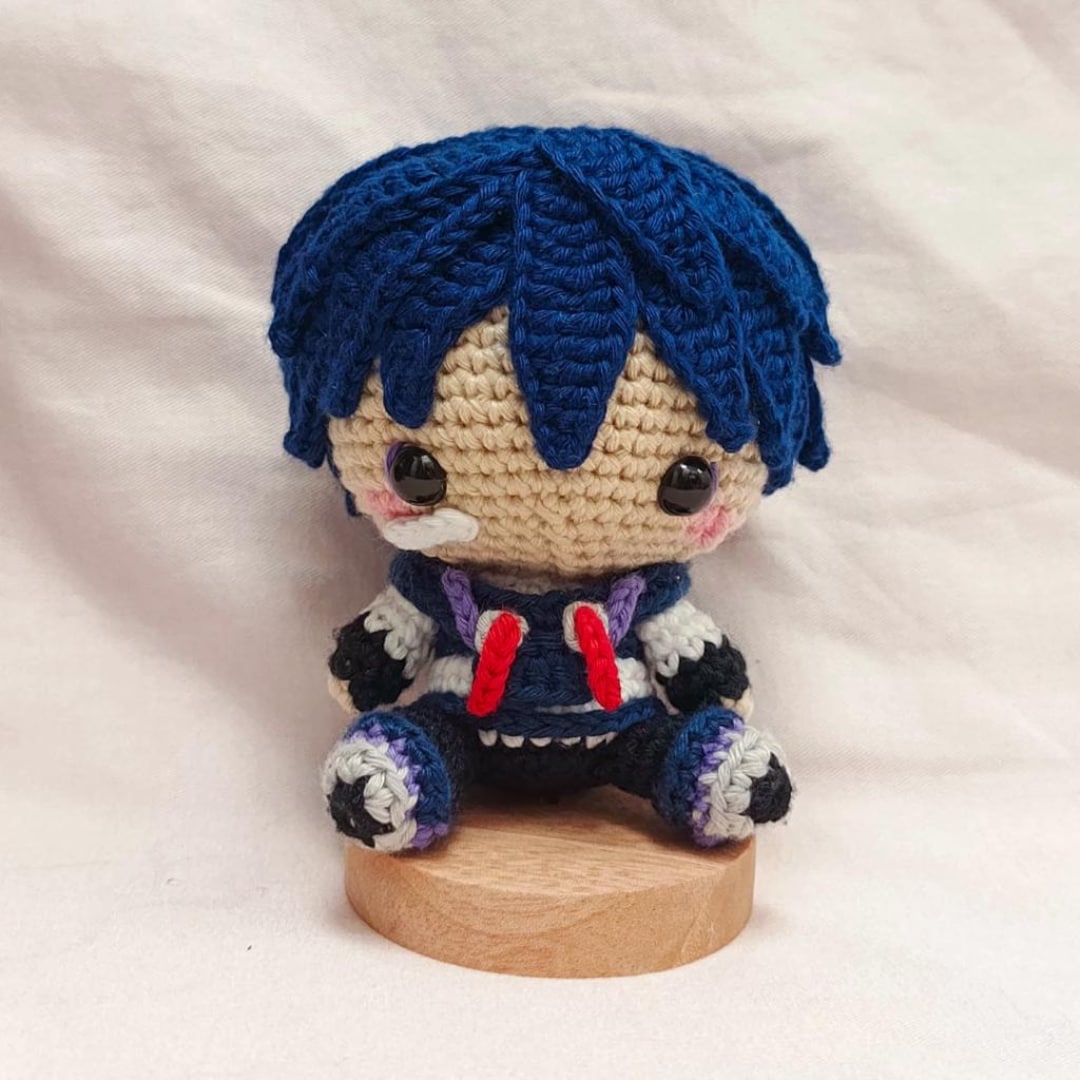 Valorant Iso Crochet Plush, Iso Agent, Valorant Agent, Valorant Gift ...