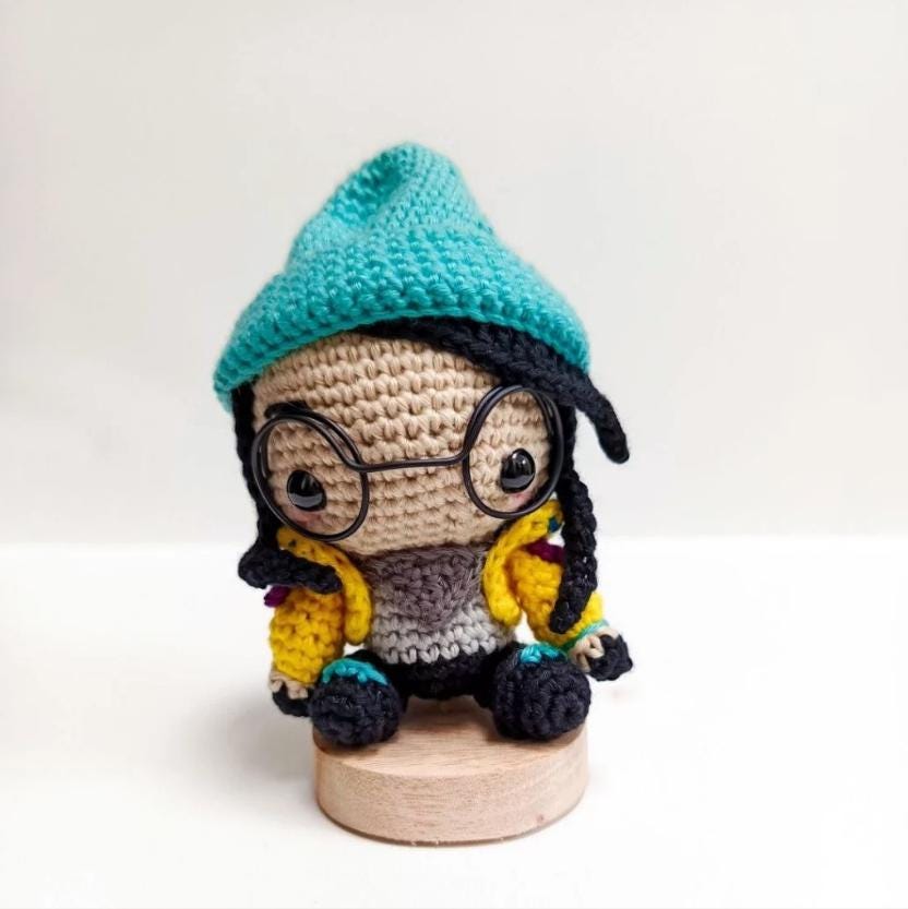Valorant Killjoy,valorant Gift, Valorant Killjoy Amigurumi Doll ...