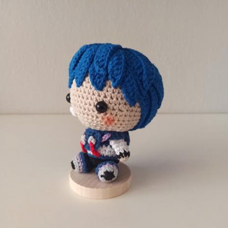 Valorant Iso Crochet Plush, Iso Agent, Valorant Agent, Valorant Gift ...