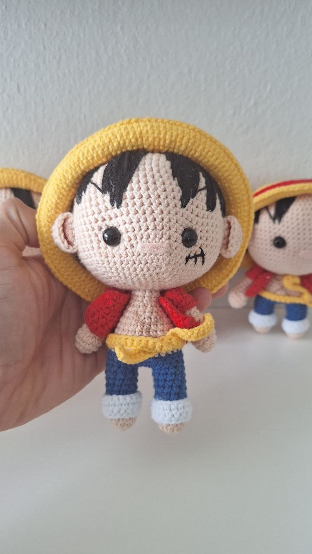 One Piece Luffy Crochet, Straw Hat Pirates, Monkey D. Luffy, Roger ...