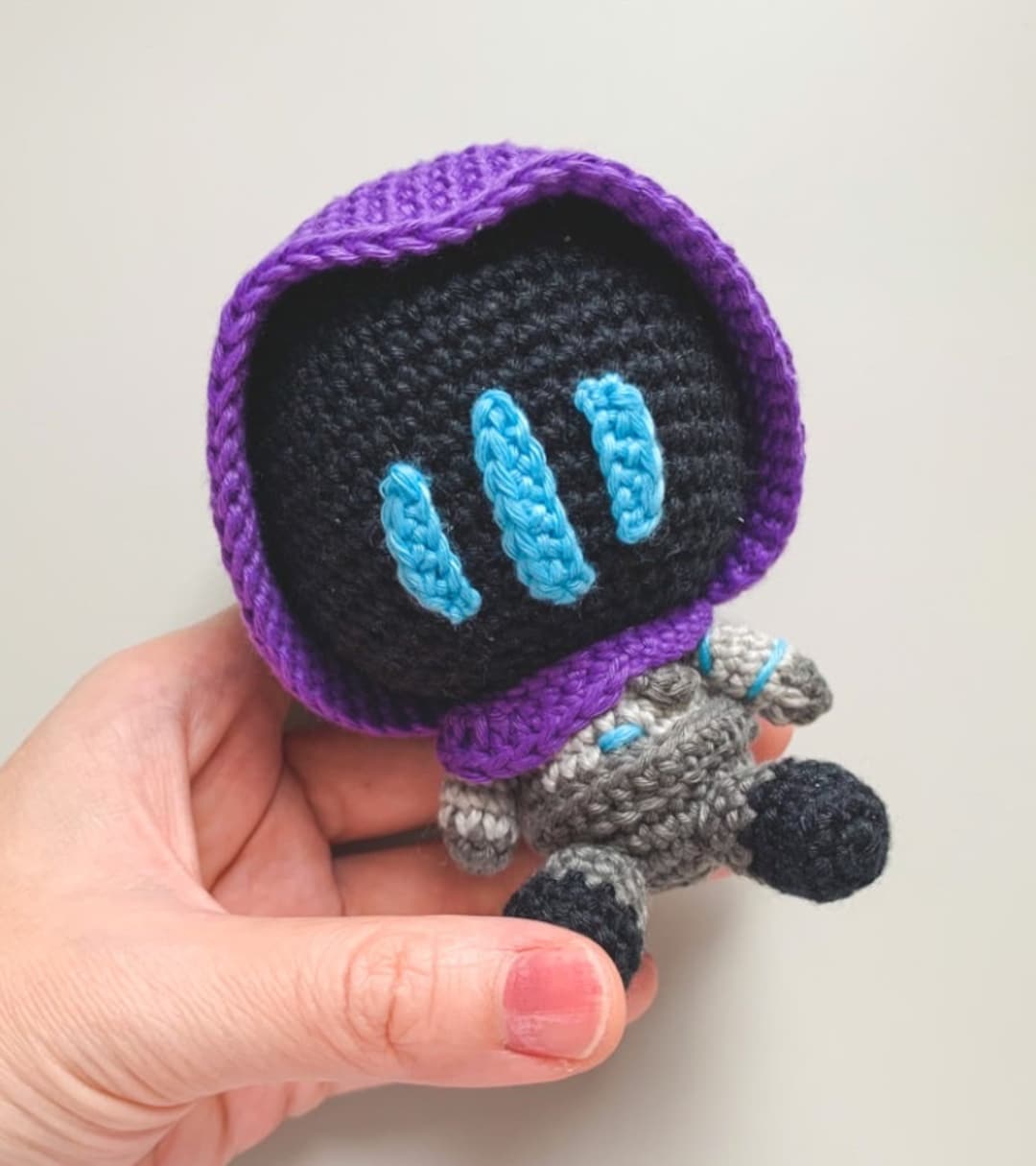 Valorant Omen, Valorant Character, Valorant Gift, Omen Valorant Crochet ...