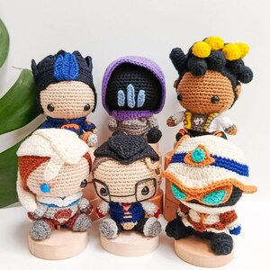 Valorant Cypher, Valorant Cypher Amigurumi Doll, Valorant Gift ...