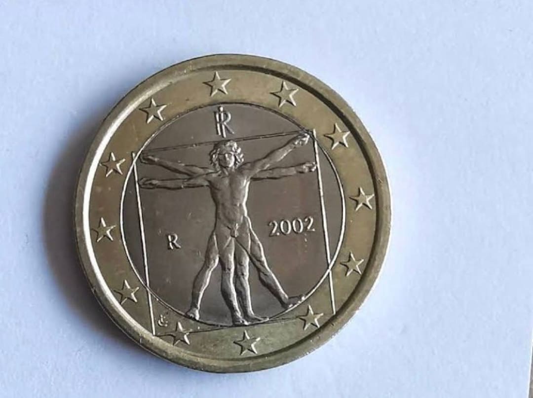 2002 Vintage Italy Euro Coin 1 of 1 Rare Collecter’s Item - Etsy