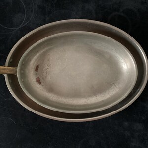 2 Vintage Copper Frying Pans by Tagus Portugal - Etsy
