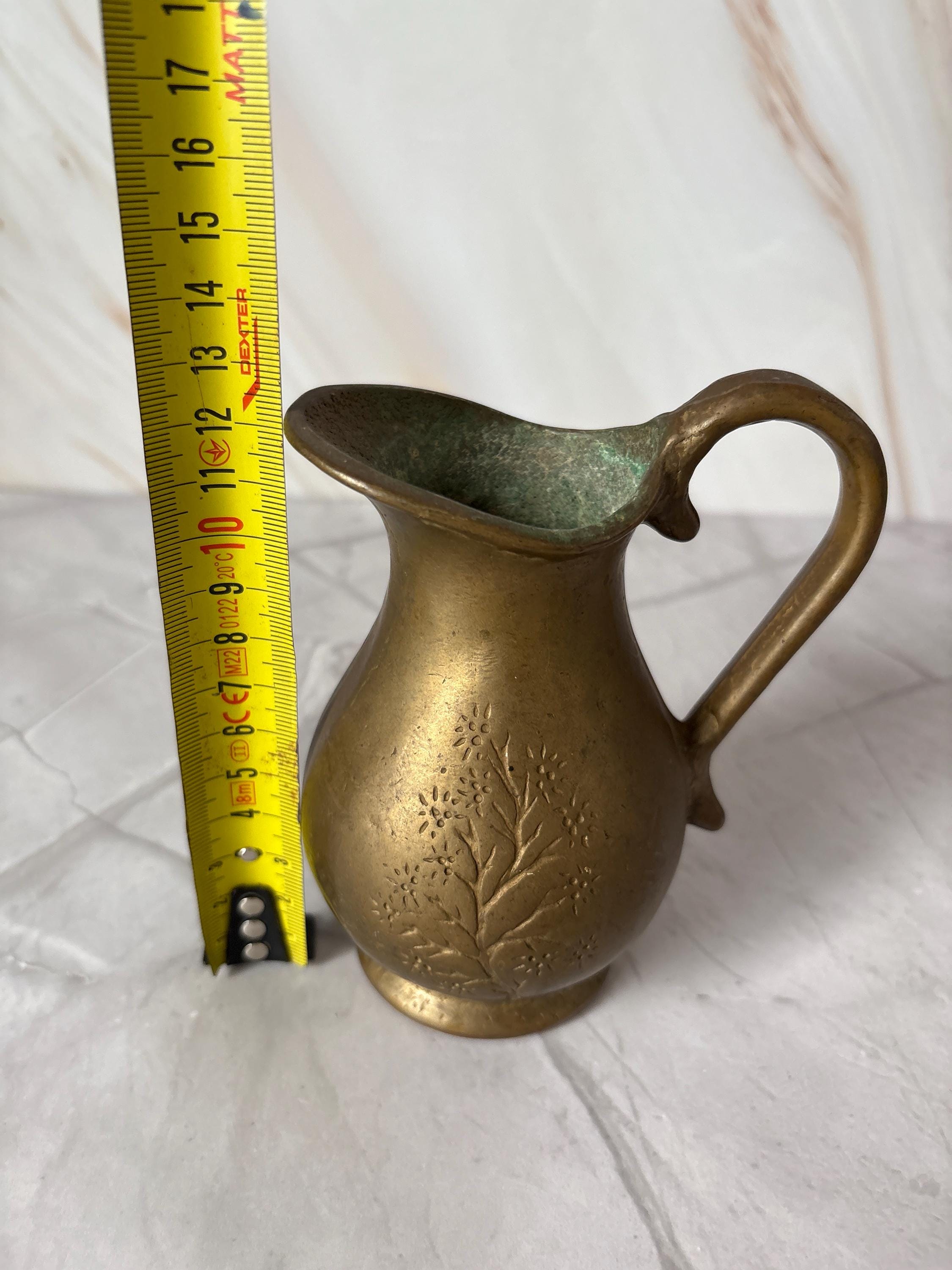 Antique Bronze Jug With Tree Design, 1800s - Etsy