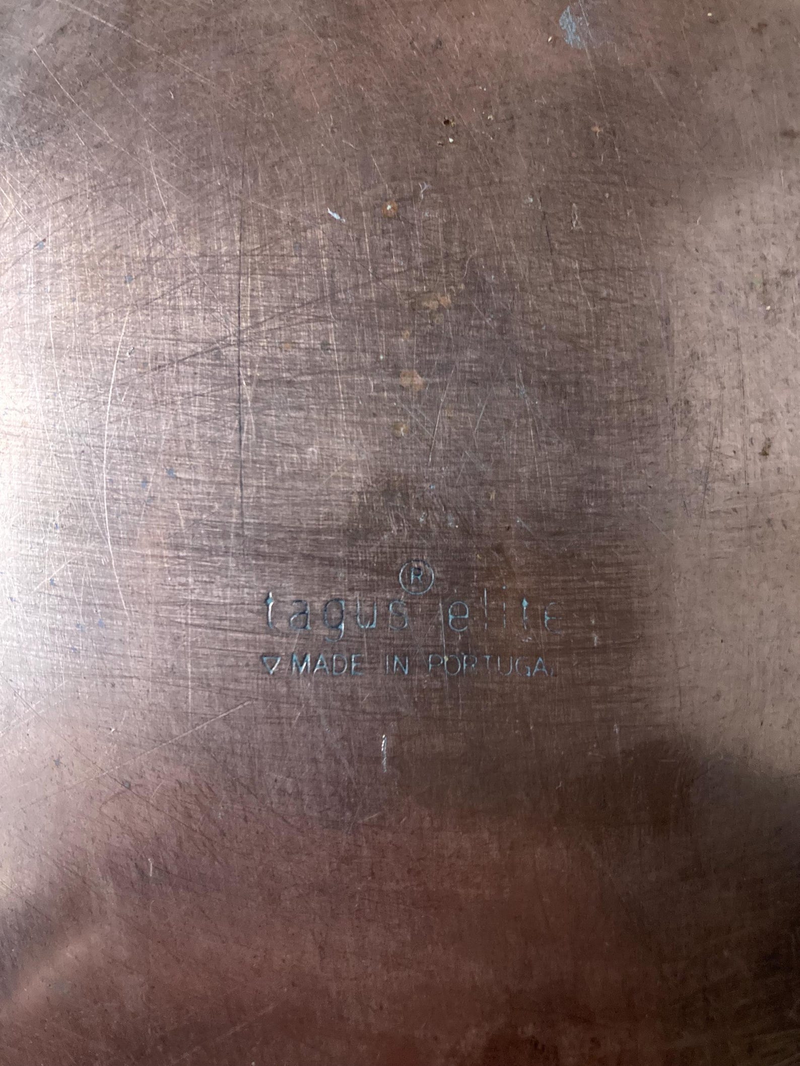 2 Vintage Copper Frying Pans by Tagus Portugal - Etsy