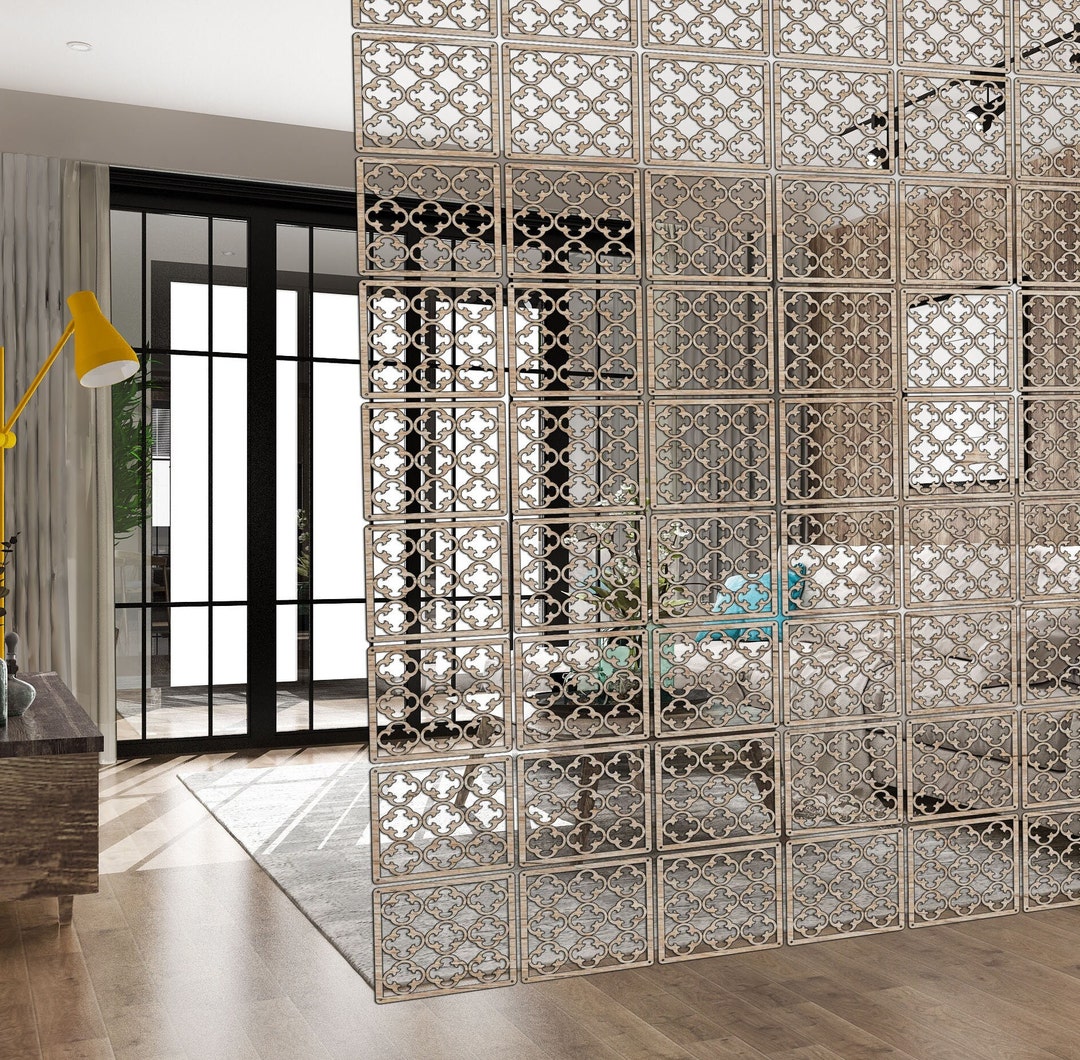 Room Dividing Panels, Wooden Room Dividers, Suspended Dividing Screen ...