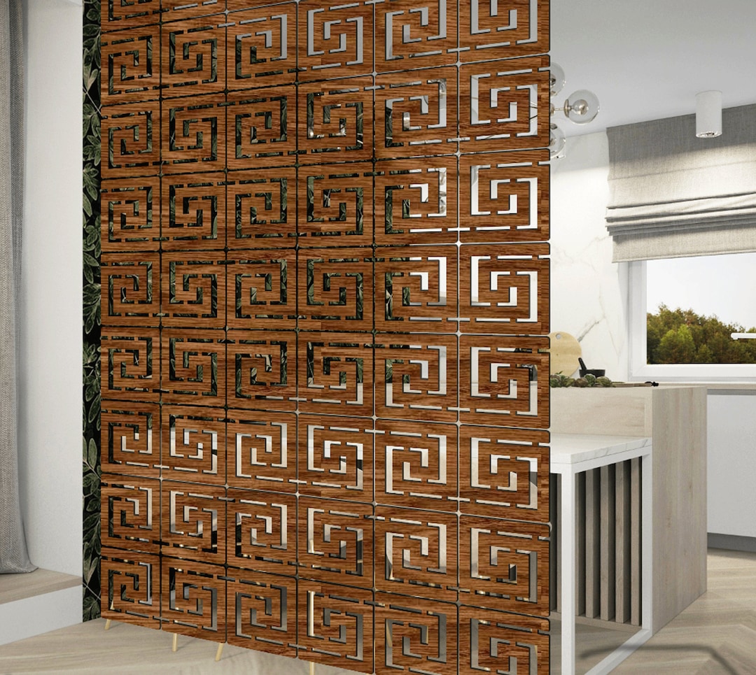 Suspended Room Dividers, Wooden Divider Panels, Hanging Dividing Wall ...