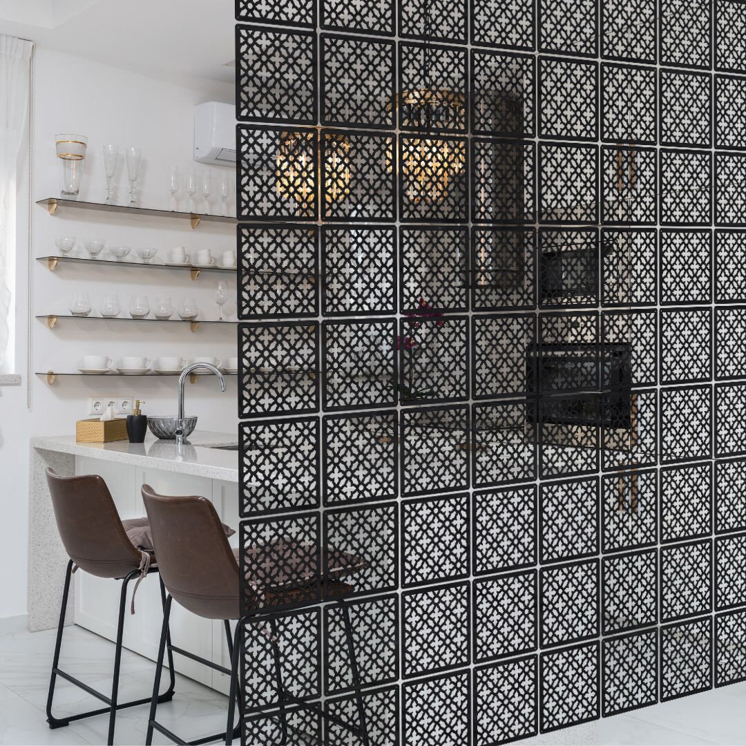 Suspended Wooden Panels, Hanging Dividing Panels, Translucent Room ...