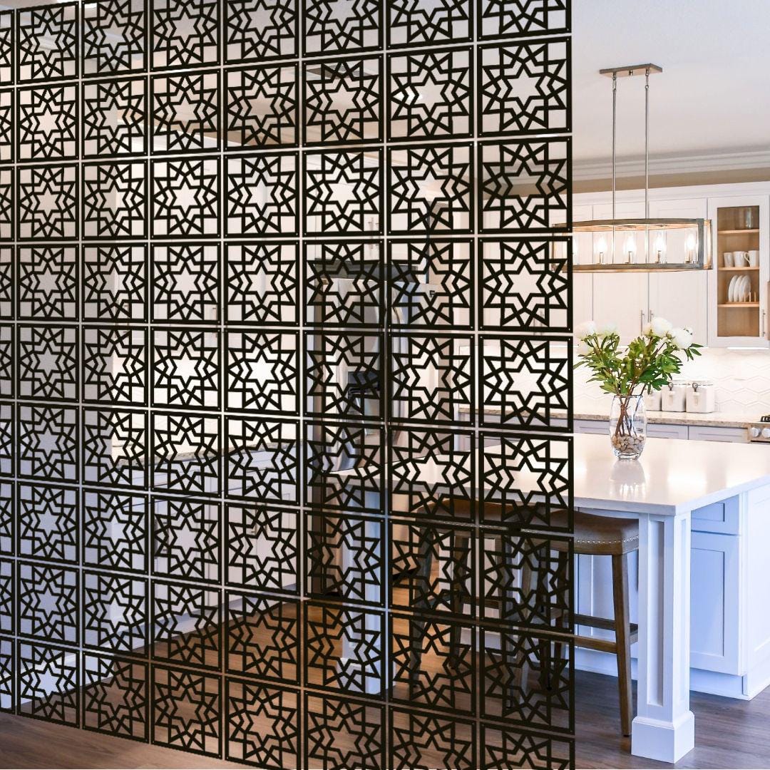 Dekorative Room Divideres, Wooden Room Partition, Transparent Room ...