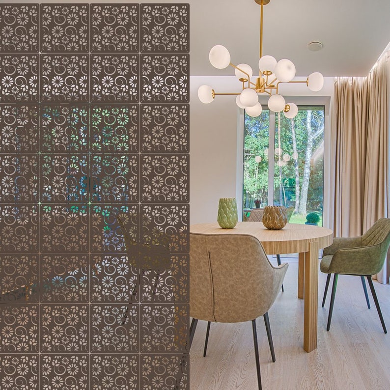 Wooden Dividing Panels, Suspended Room Dividers, Modular Decorative ...