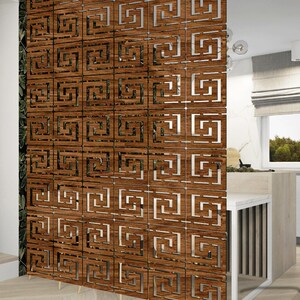 Versatile Hanging Privacy Screen for Modern Interiors - Translucent ...