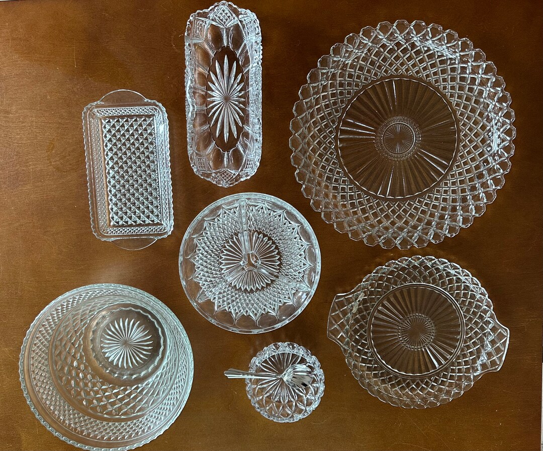 Vintage Wexford Anchor Hocking Glass Set 1960's - Etsy