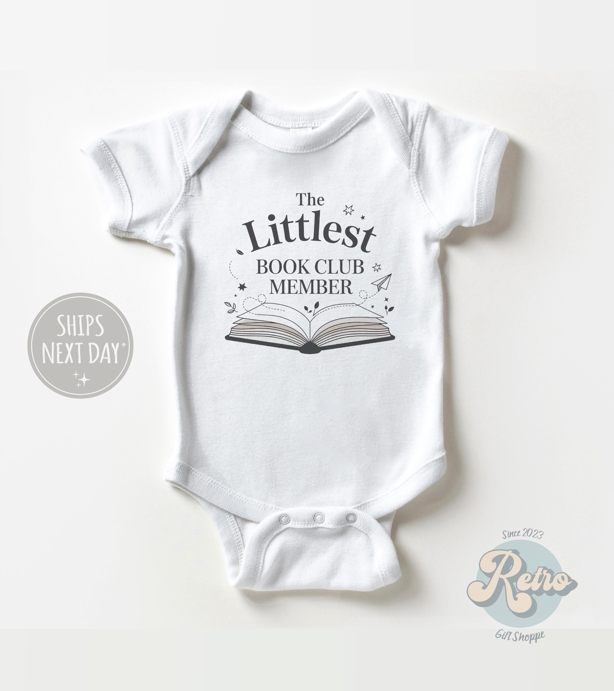 Littlest Book Club Member Onesie® I Love Reading Onesie® Bodysuit ...