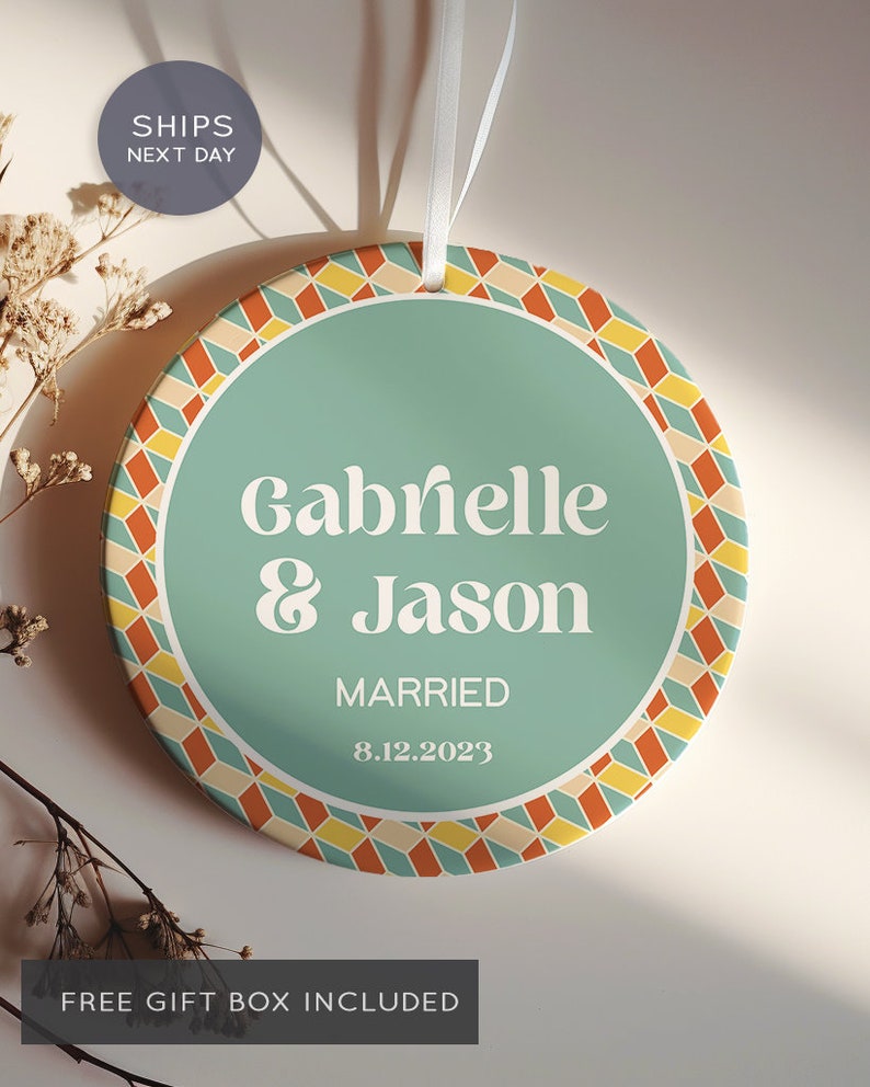 First Christmas Married Ornament 2026 - Married Ornament 2026 ...