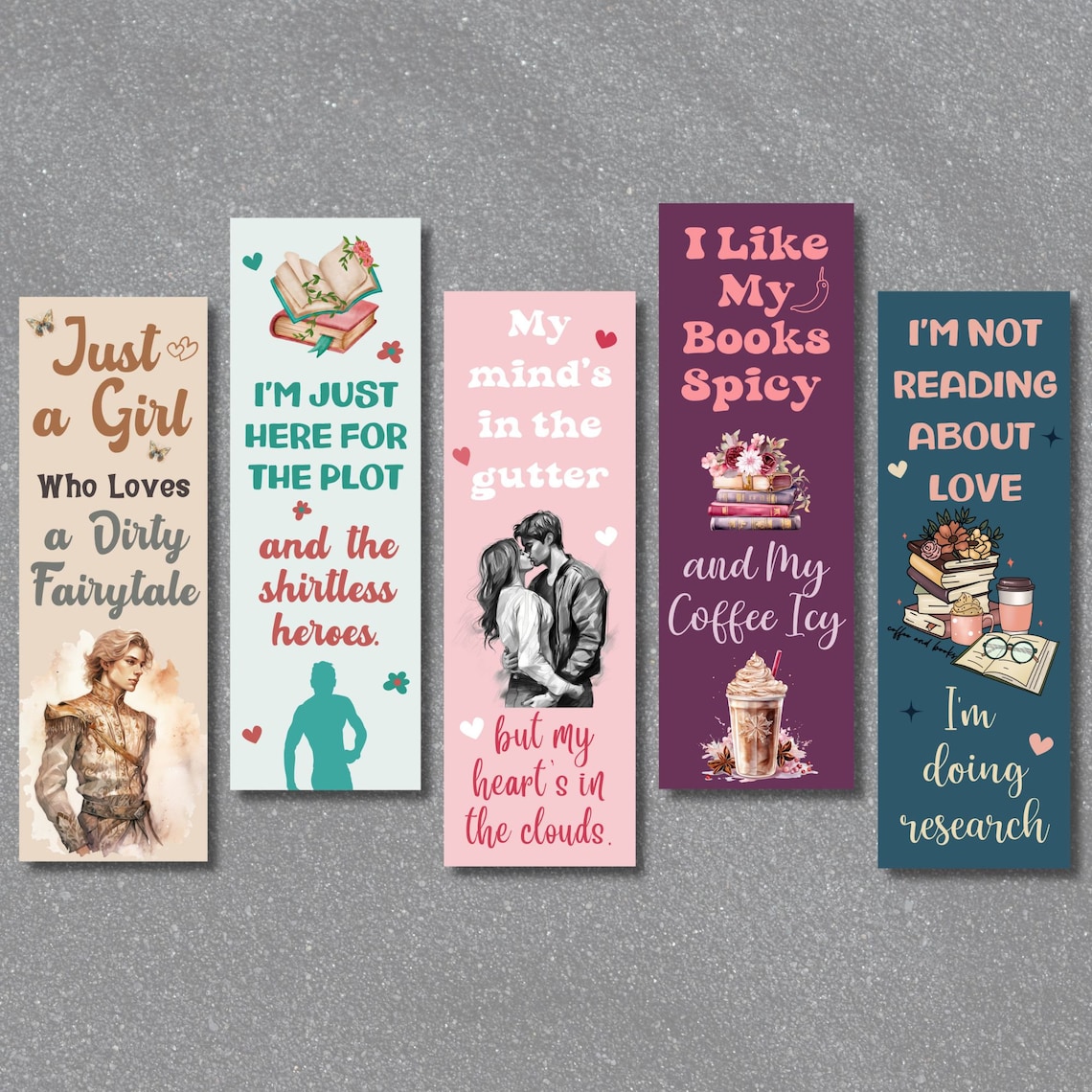 Romance Reader Bookmarks, Spicy Bookmark, Smut Bookmarks, Bookmark ...