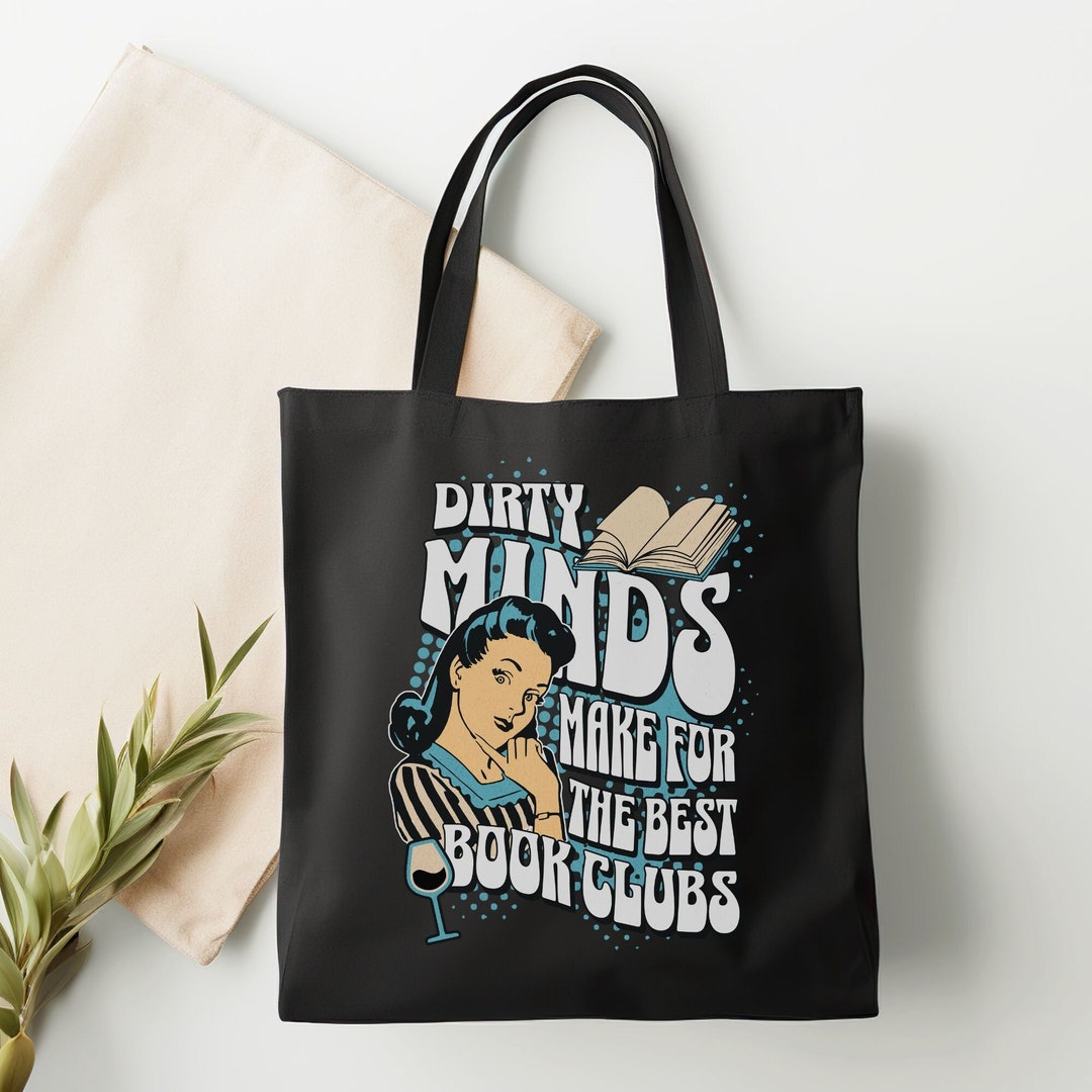 Funny Spicy Reader Tote Bag, Gift for Smut Reader Library Book Bag ...
